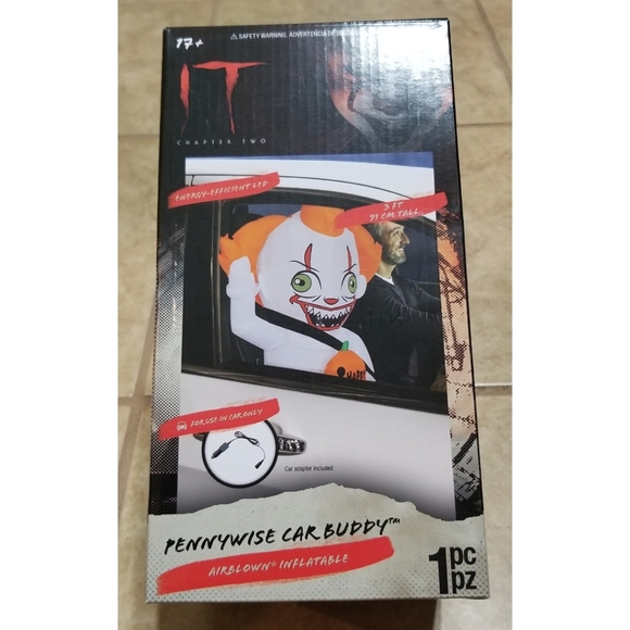 Gemmy | Holiday | It Chapter 2 Pennywise Airblown Inflatable Car Buddy ...